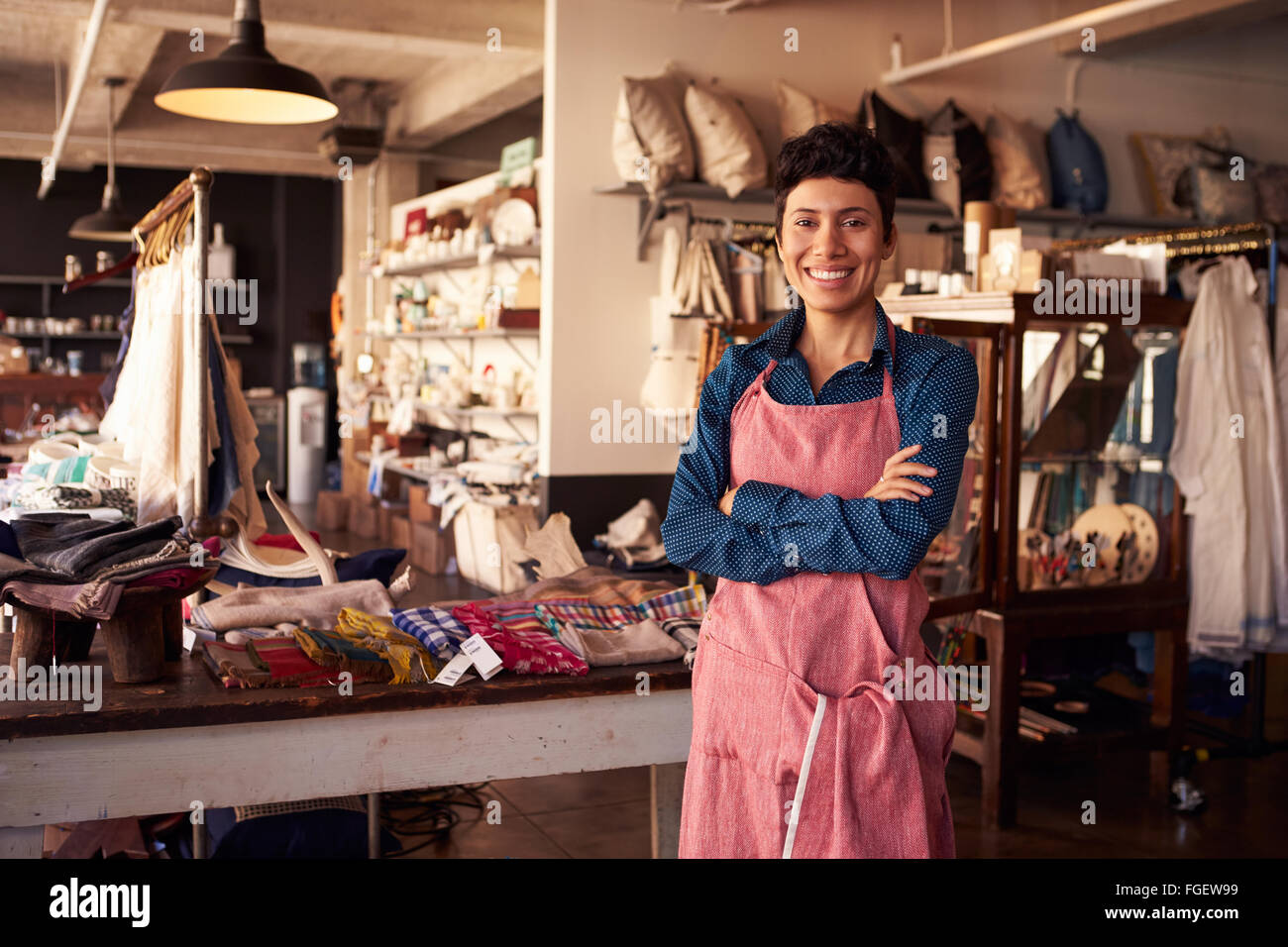 Business owner portrait store hi-res stock photography and images - Alamy