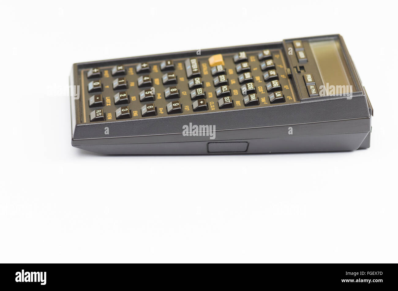 Hand Held Calculator Cut Out Stock Images & Pictures - Alamy