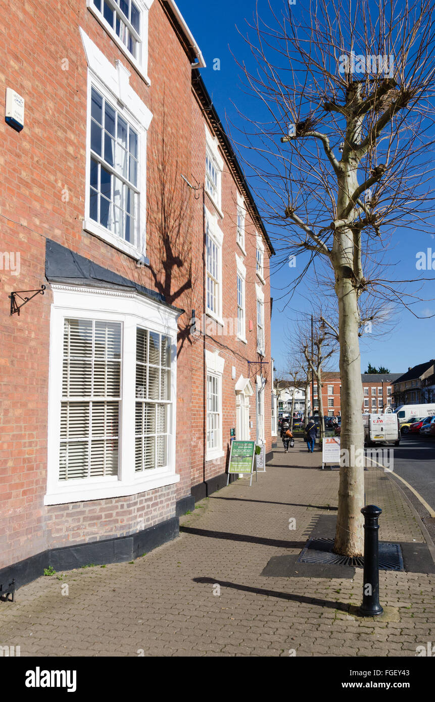 Broad Street in Pershore, Worcestershire Stock Photo - Alamy