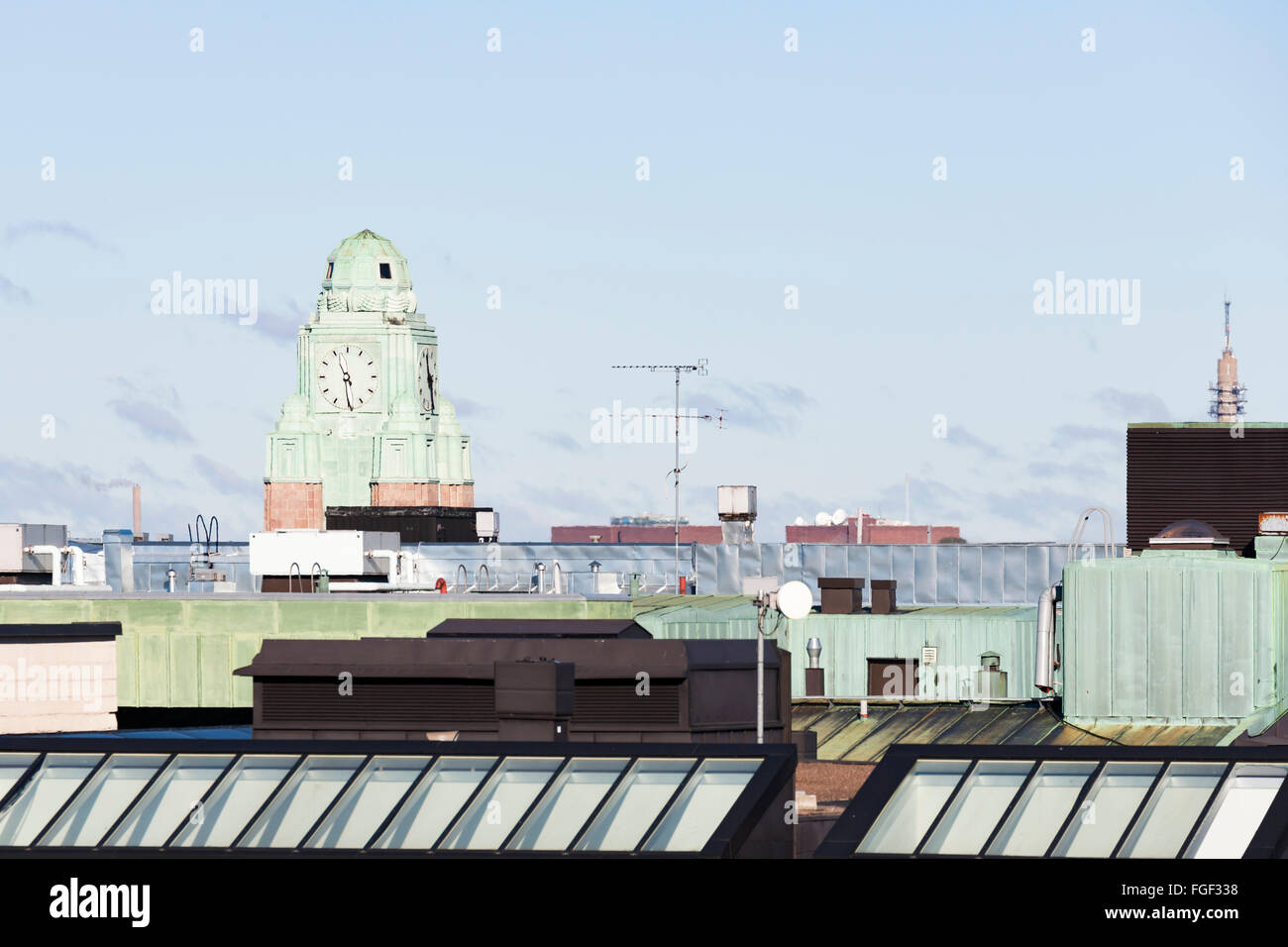 Helsinki central station tower hi-res stock photography and images - Alamy