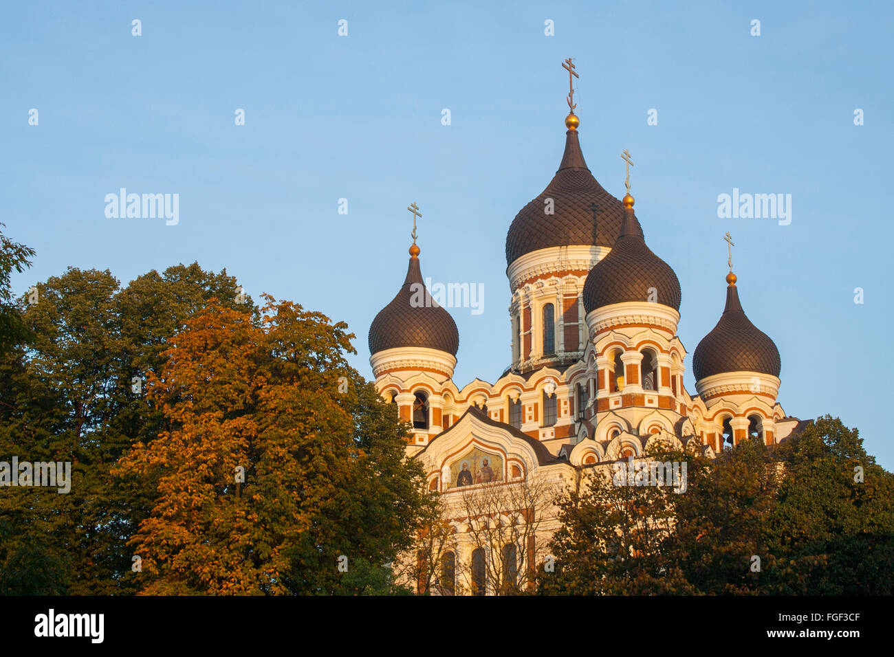 Alexander Nevsky Cathedral, Tallinn, Estonia Stock Photo - Alamy