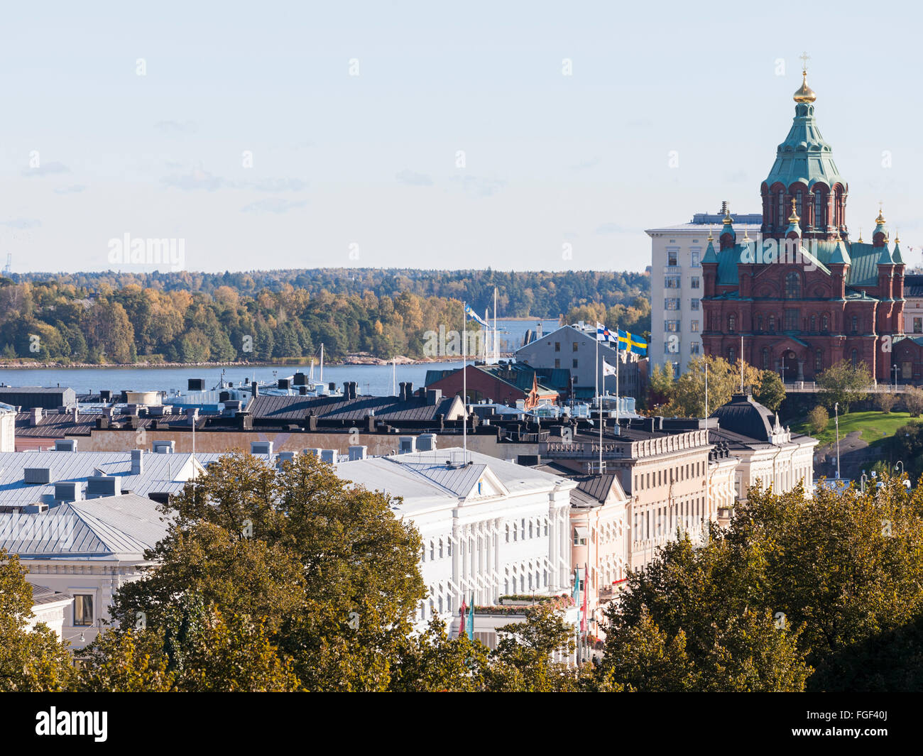 Helsinki city trees hi-res stock photography and images - Alamy
