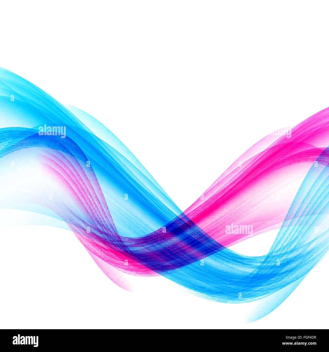 Abstract Colored Wave Background. Vector Illustration Stock Vector ...