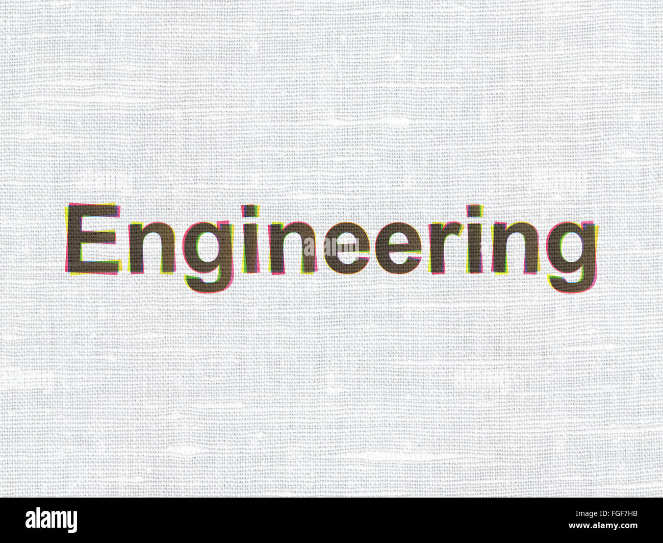 Science concept: Engineering on fabric texture background Stock Photo ...