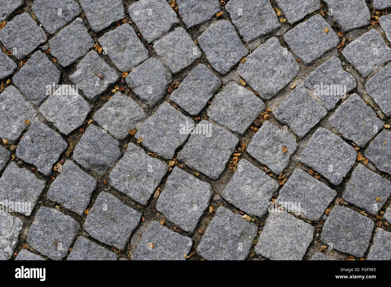 street with stone tiles Stock Photo - Alamy
