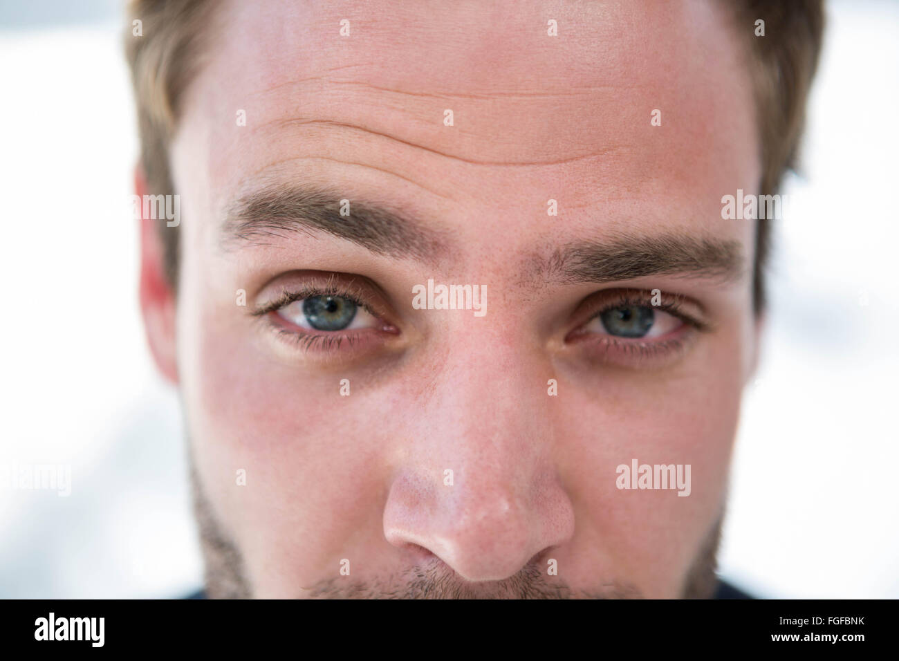 Staring handsome hi-res stock photography and images - Alamy