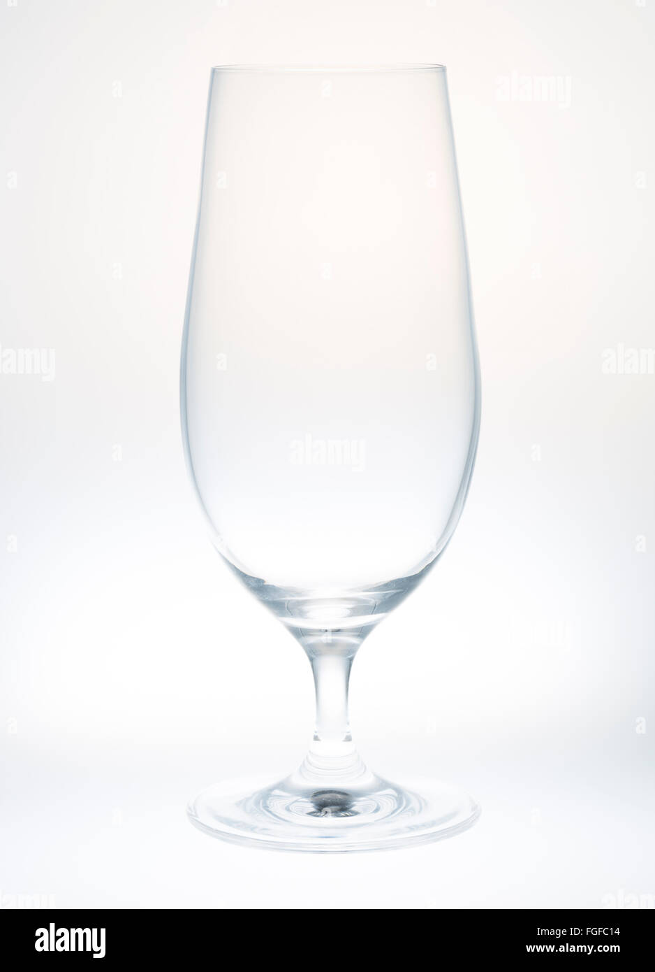 Empty Beer Glass Stock Photo - Alamy
