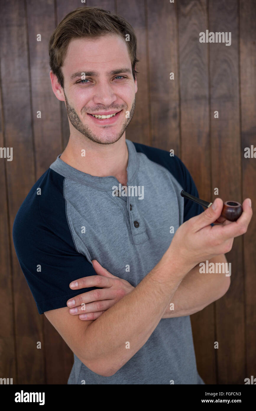 Smoke pipe pose hi-res stock photography and images - Alamy