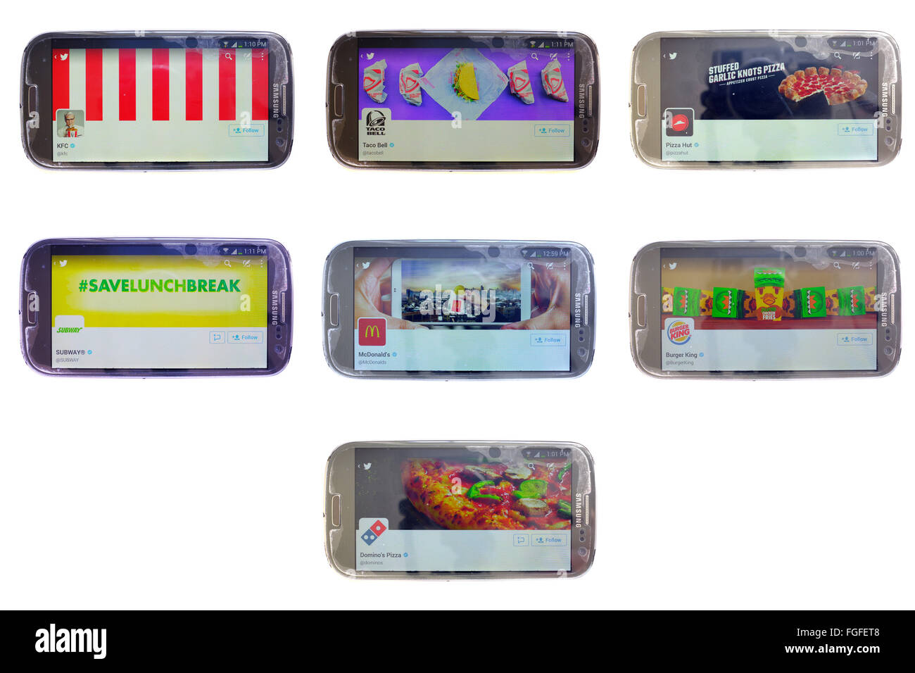 Kfc taco bell pizza hut subway mcdonalds burge king dominos hi-res ...