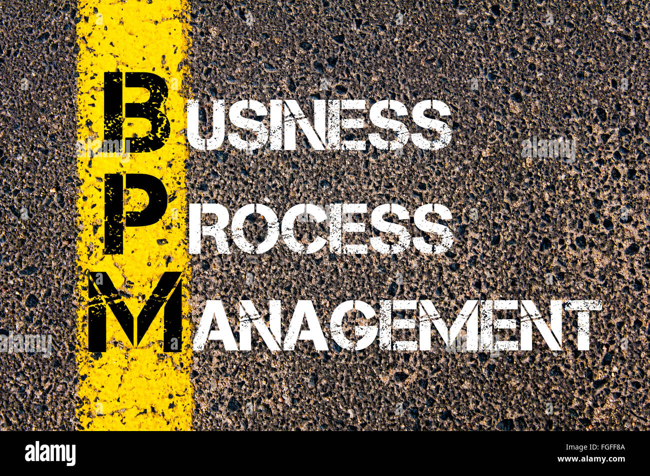 Concept image of Business Acronym BPM Business Process Management ...