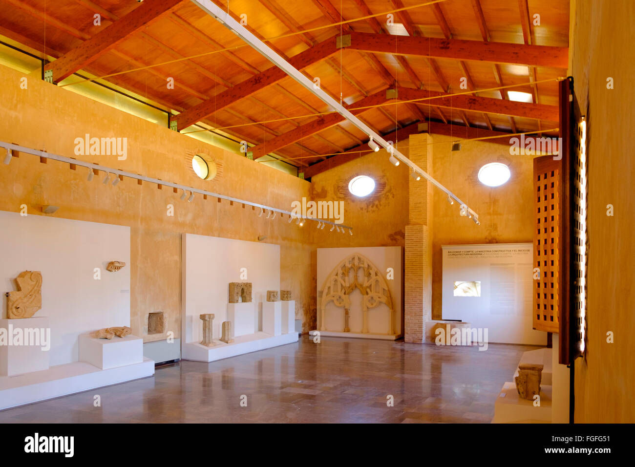 Interior of the visitor centre Cistercian Monastery of Saint Mary of ...