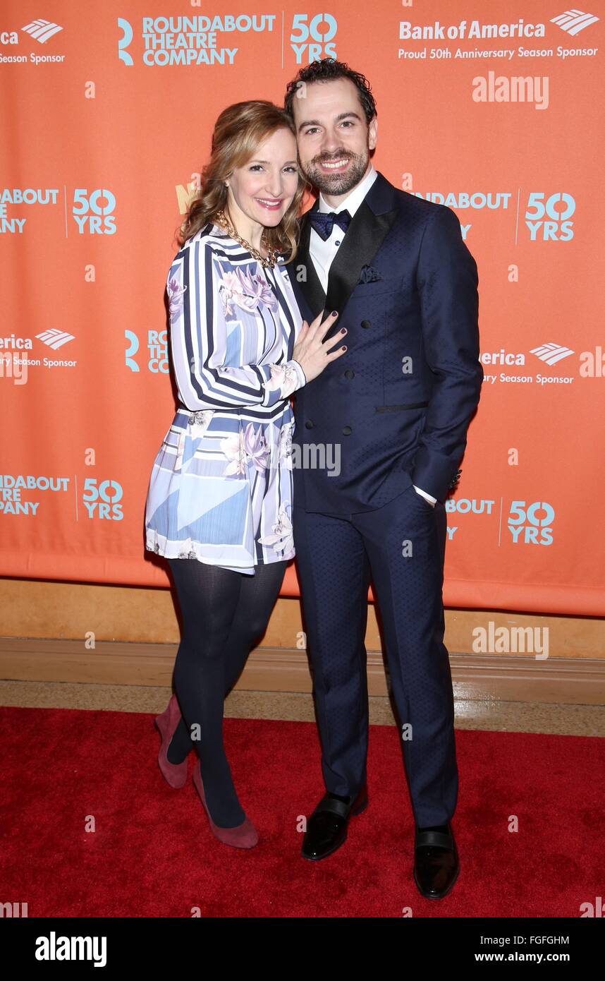 Opening night party for Noises Off at the American Airlines Theatre ...