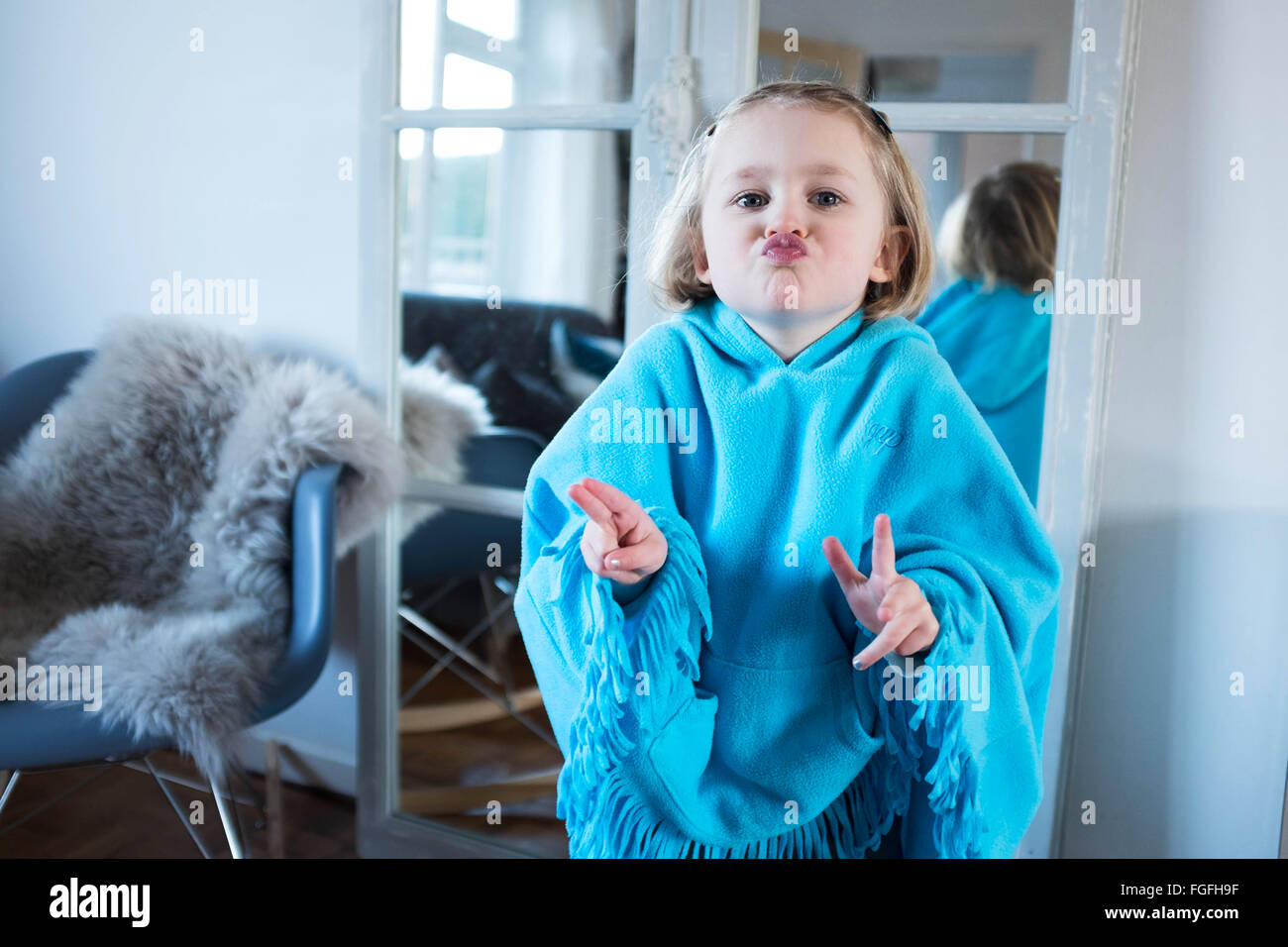 Funny faces for the camera Stock Photo - Alamy