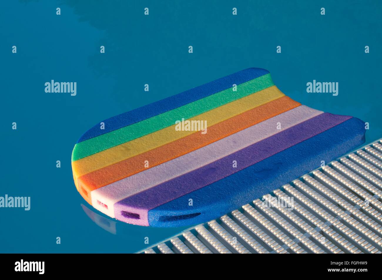 Plastic float in the swimming pool Stock Photo - Alamy