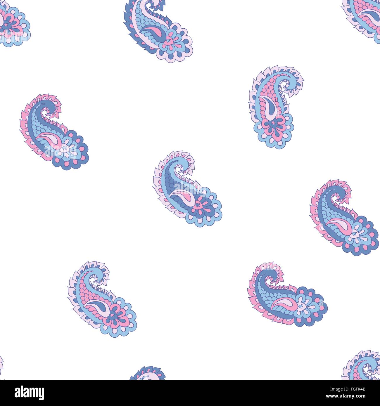 Seamless paisley pattern Stock Vector Image & Art - Alamy