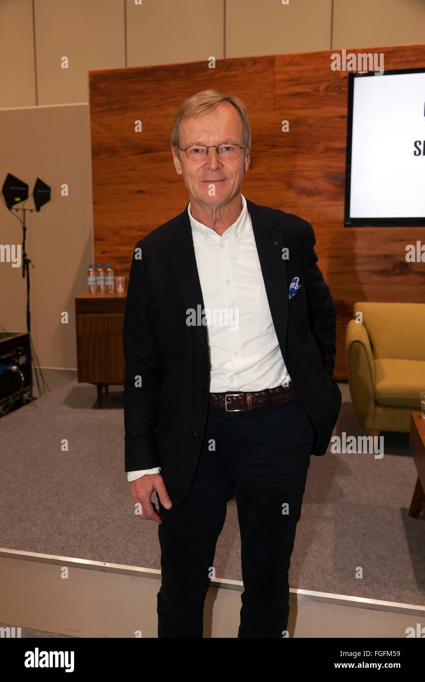 Finnish Rally Champion, Ari Vatanen poses for a personal photograph ...