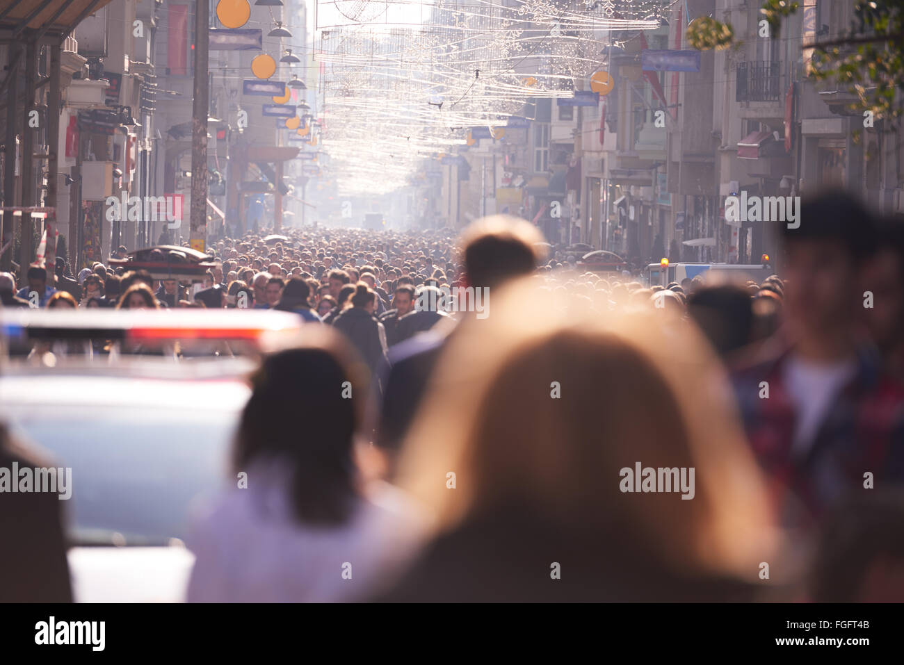 people crowd walking on street Stock Photo - Alamy