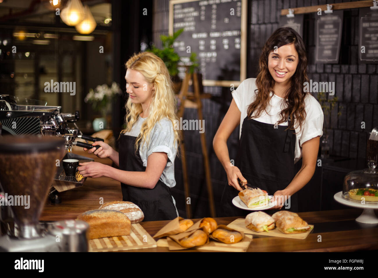 Employee worker workers working counter hi-res stock photography and ...