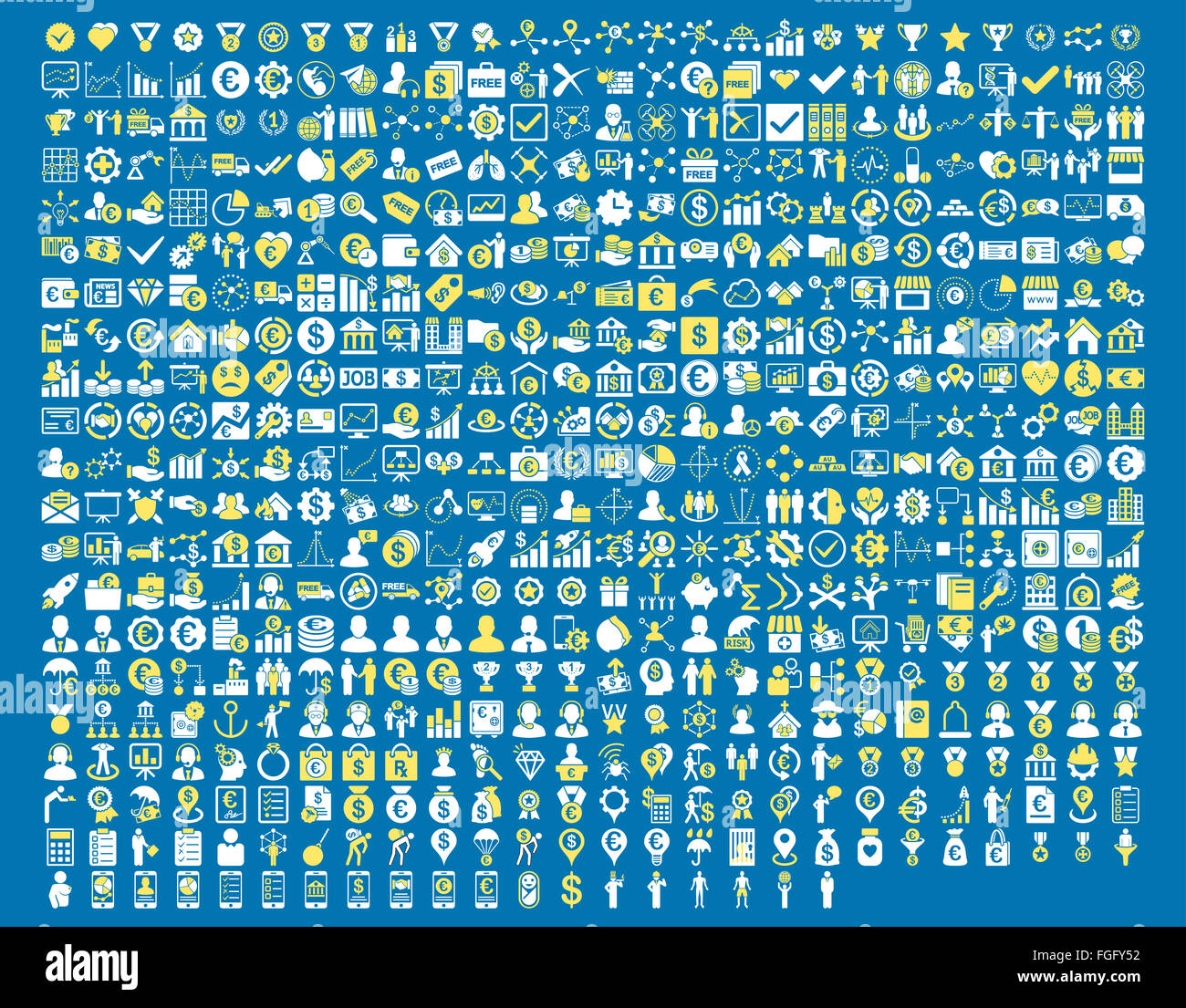 Application Toolbar Icons Stock Photo - Alamy