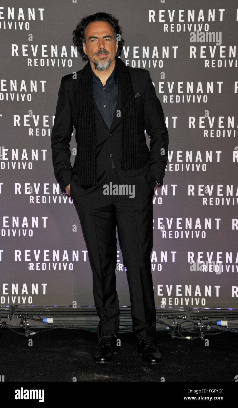 Rome, Red Carpet of the movie "The Revenant". Pictured: Alejandro ...