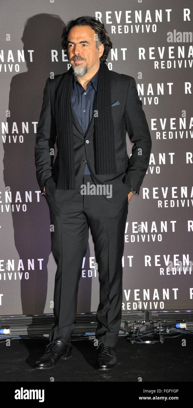 Rome, Red Carpet of the movie "The Revenant". Pictured: Alejandro ...