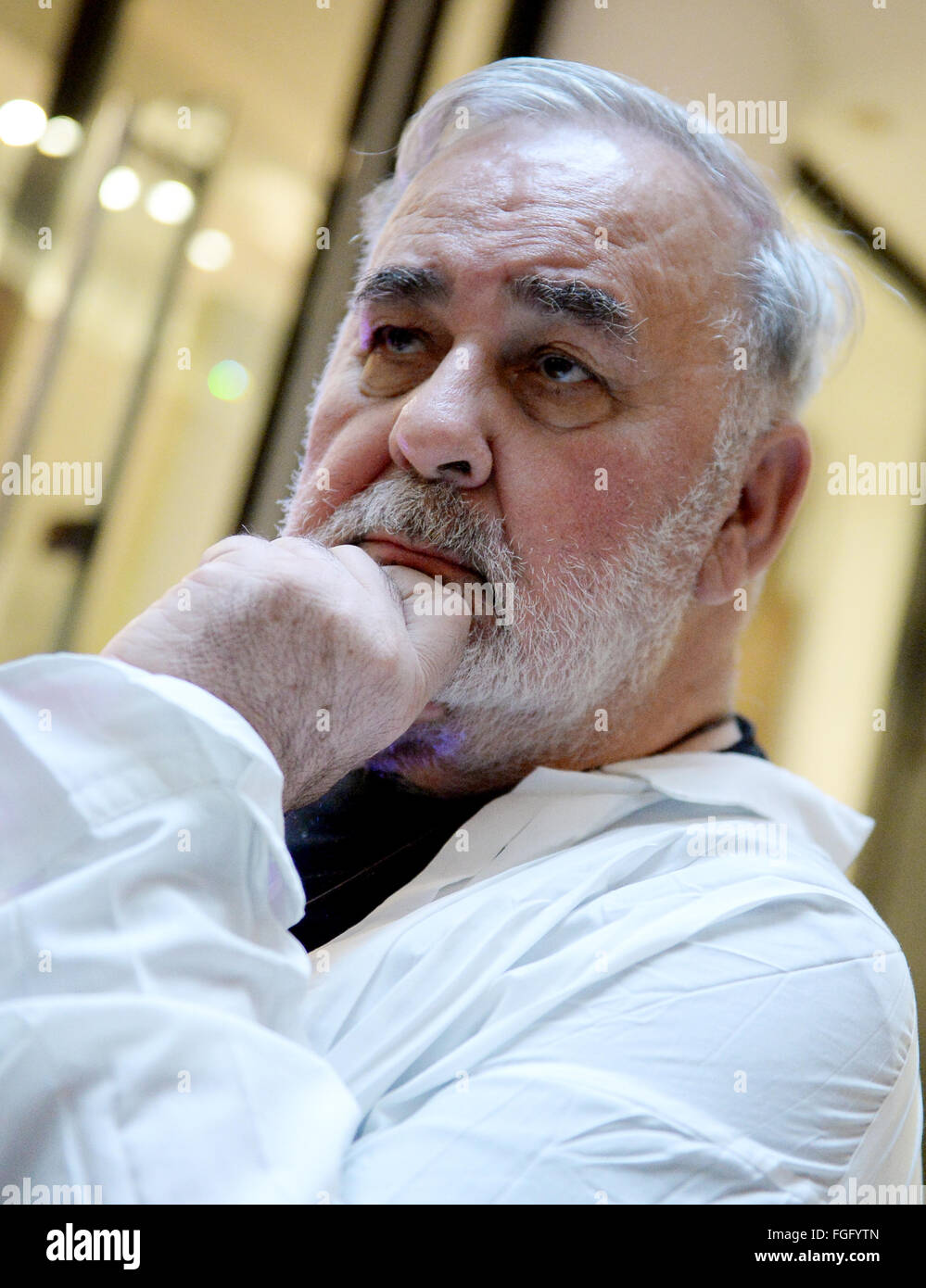 Berlin, Germany. 2nd Feb, 2016. Celebrity hairdresser Udo Walz pictured ...