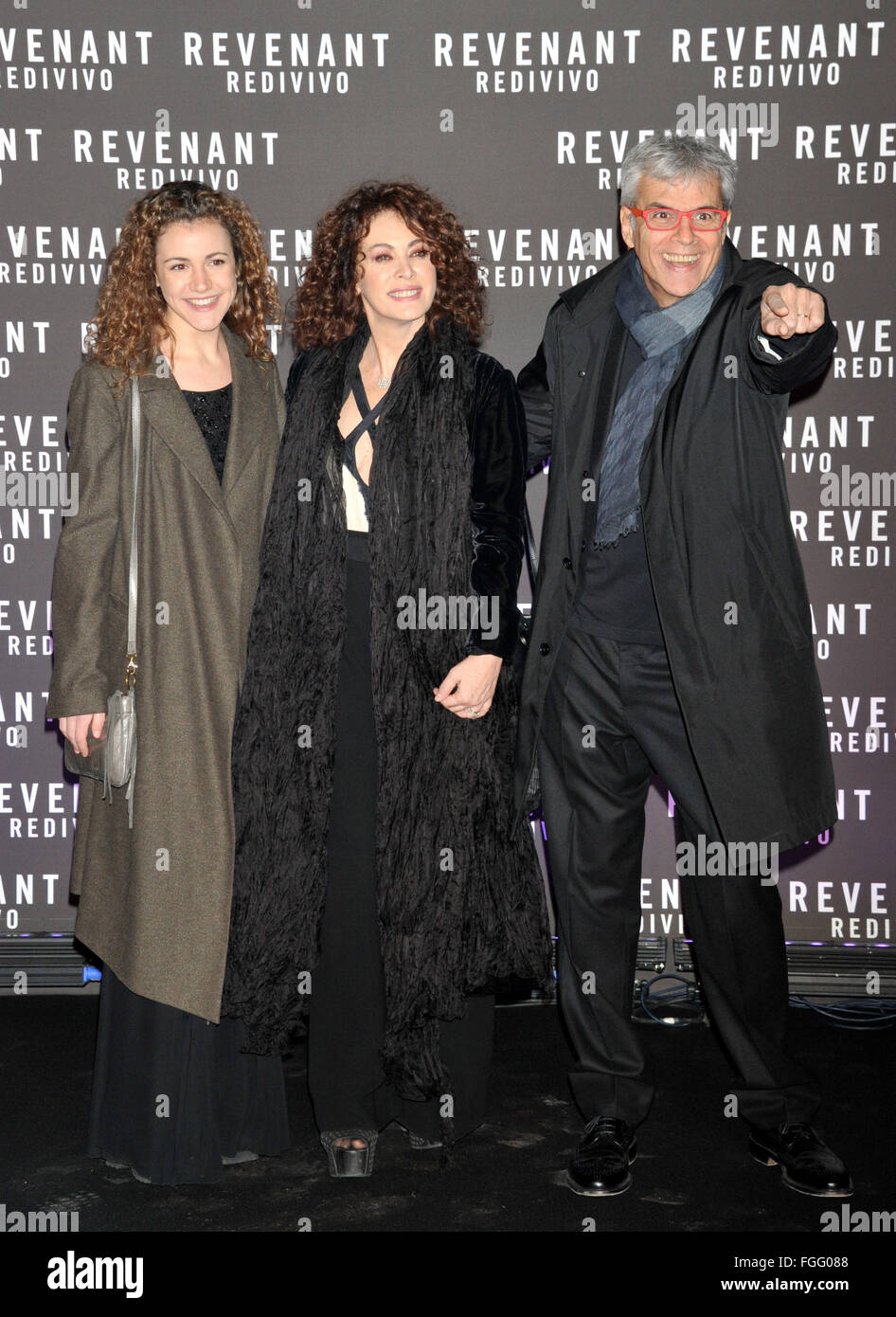 Rome, Red Carpet of the movie "The Revenant". Pictured: Elena Sofia ...