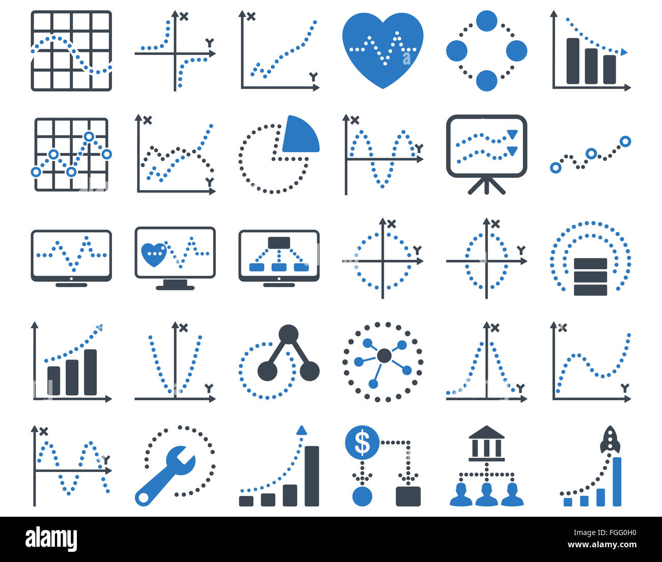 Technical charts Cut Out Stock Images & Pictures - Alamy