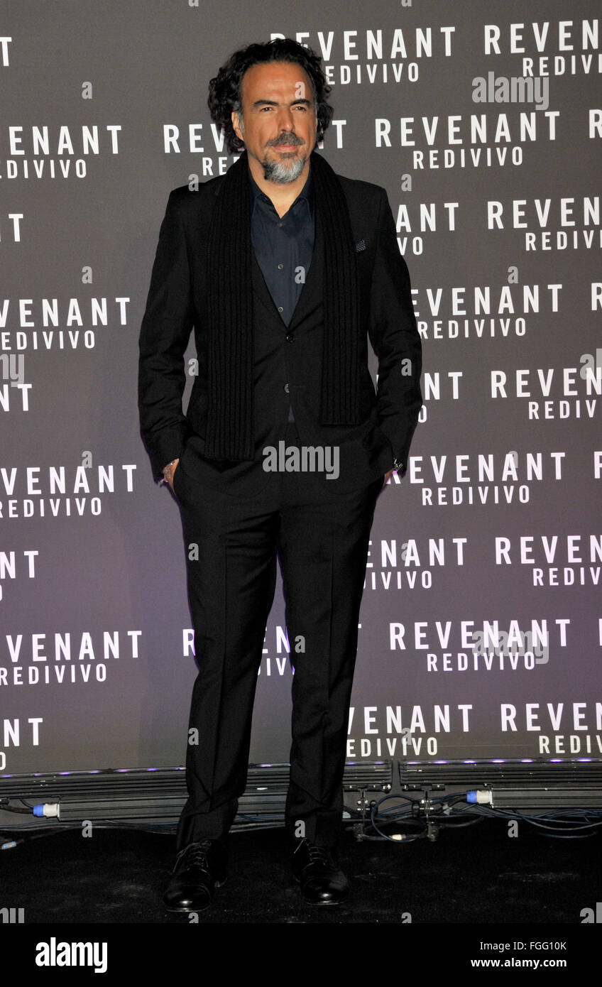 Rome, Red Carpet of the movie "The Revenant". Pictured: Alejandro ...