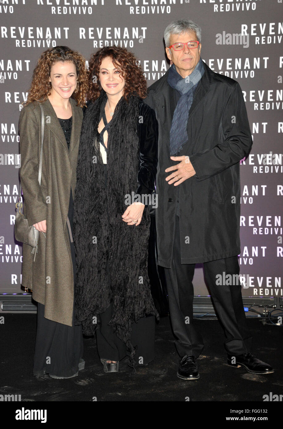 Rome, Red Carpet of the movie "The Revenant". Pictured: Elena Sofia ...