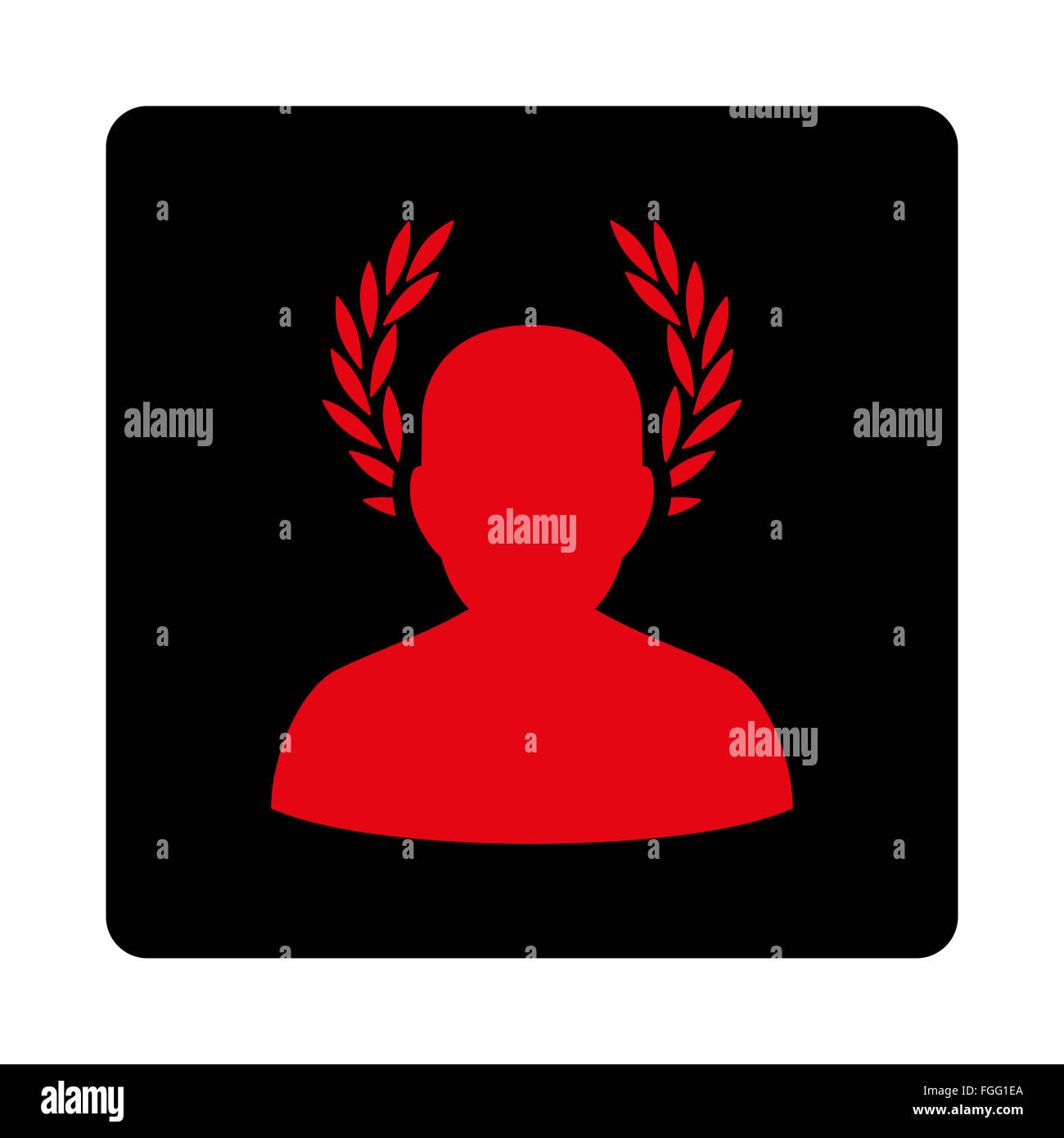 Caesar icon from Award Buttons OverColor Set Stock Photo - Alamy