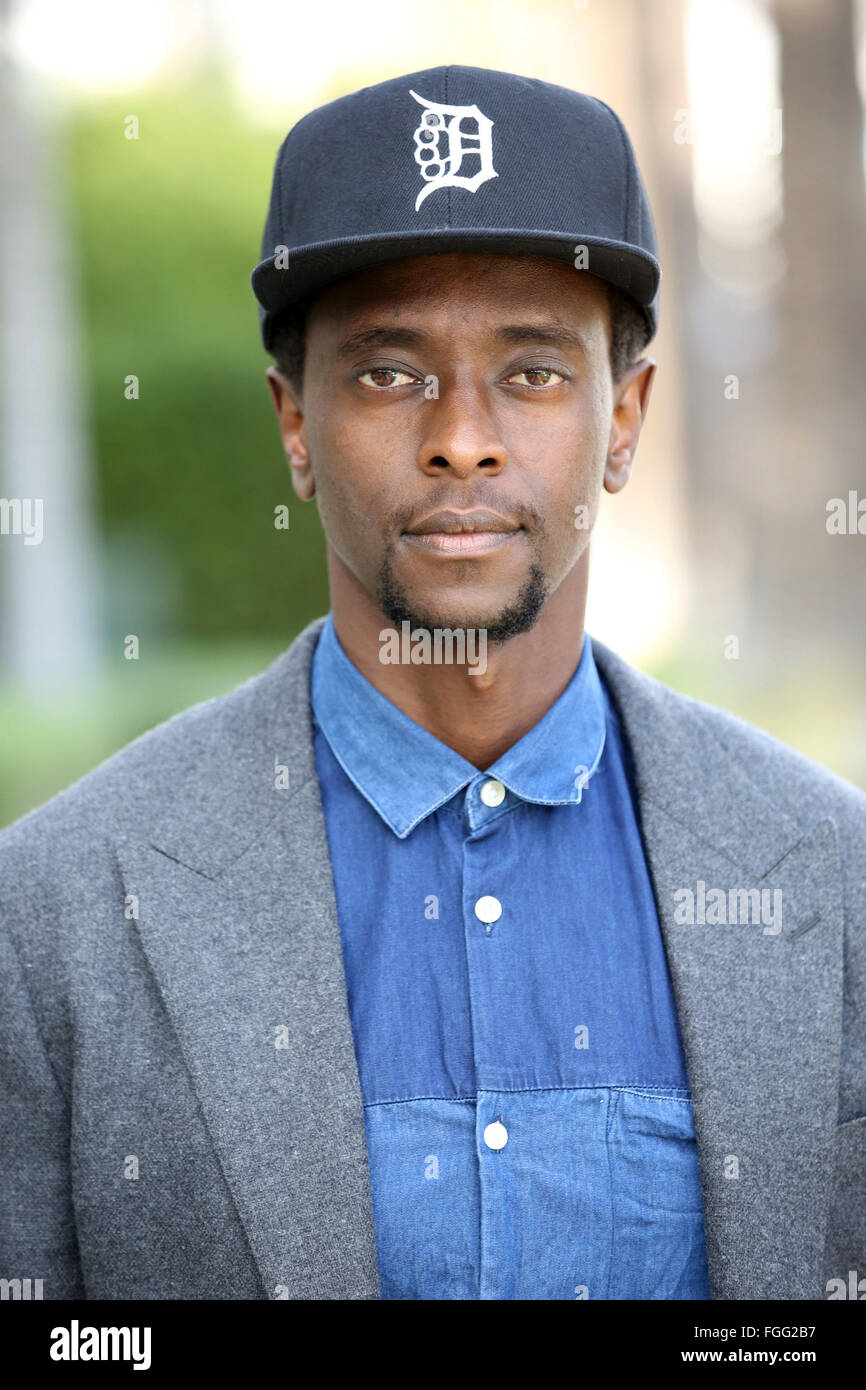 'Twilight' and 'X-Men' actor Edi Gathegi seen engrossed in a phone call ...