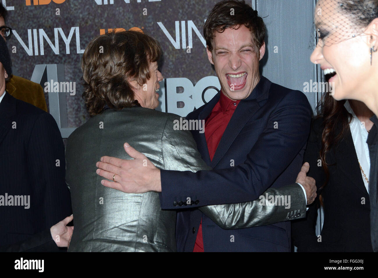 HBO's 'Vinyl' series premiere - Arrivals Featuring: Mick Jagger, James ...