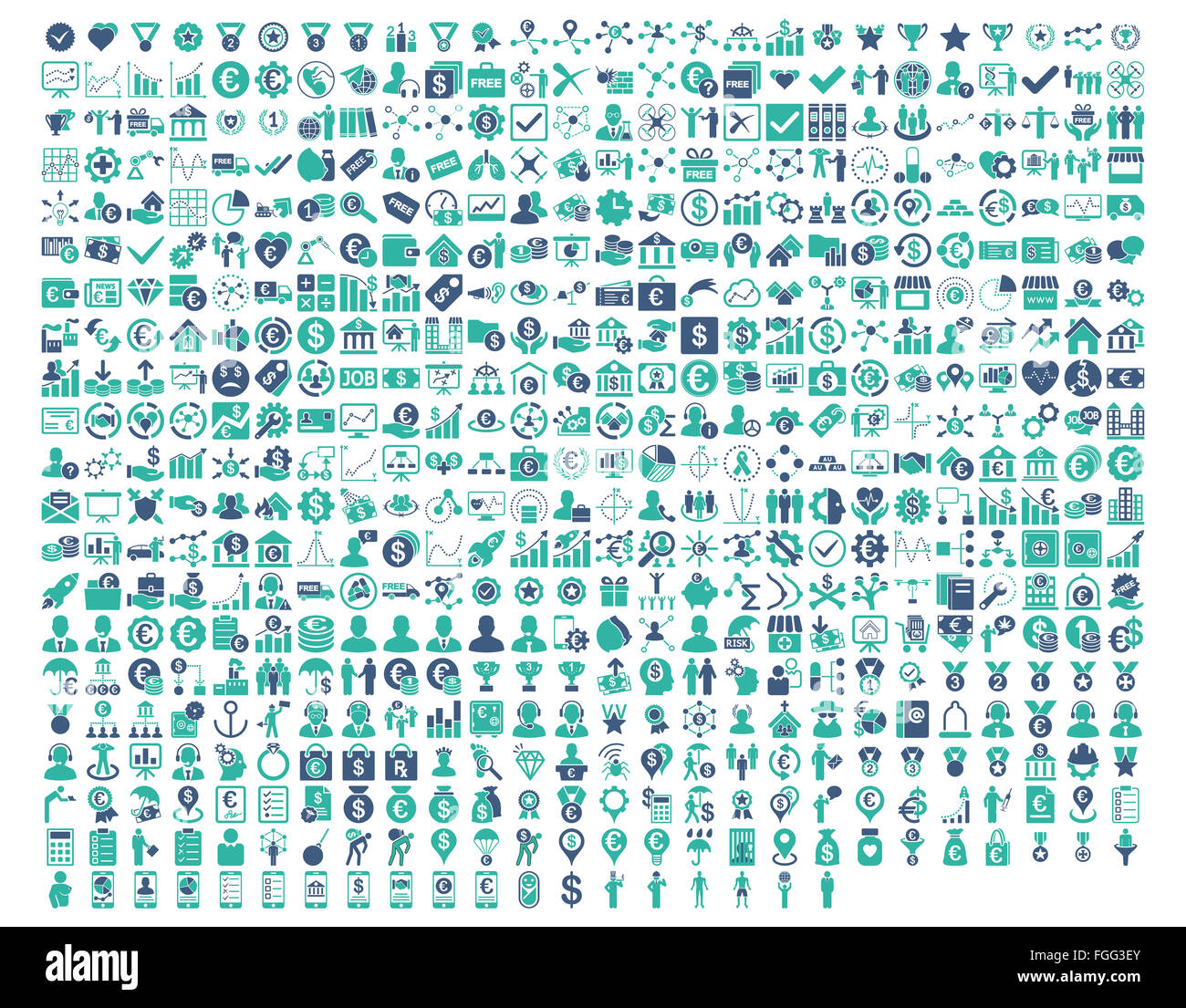 Application Toolbar Icons Stock Photo - Alamy