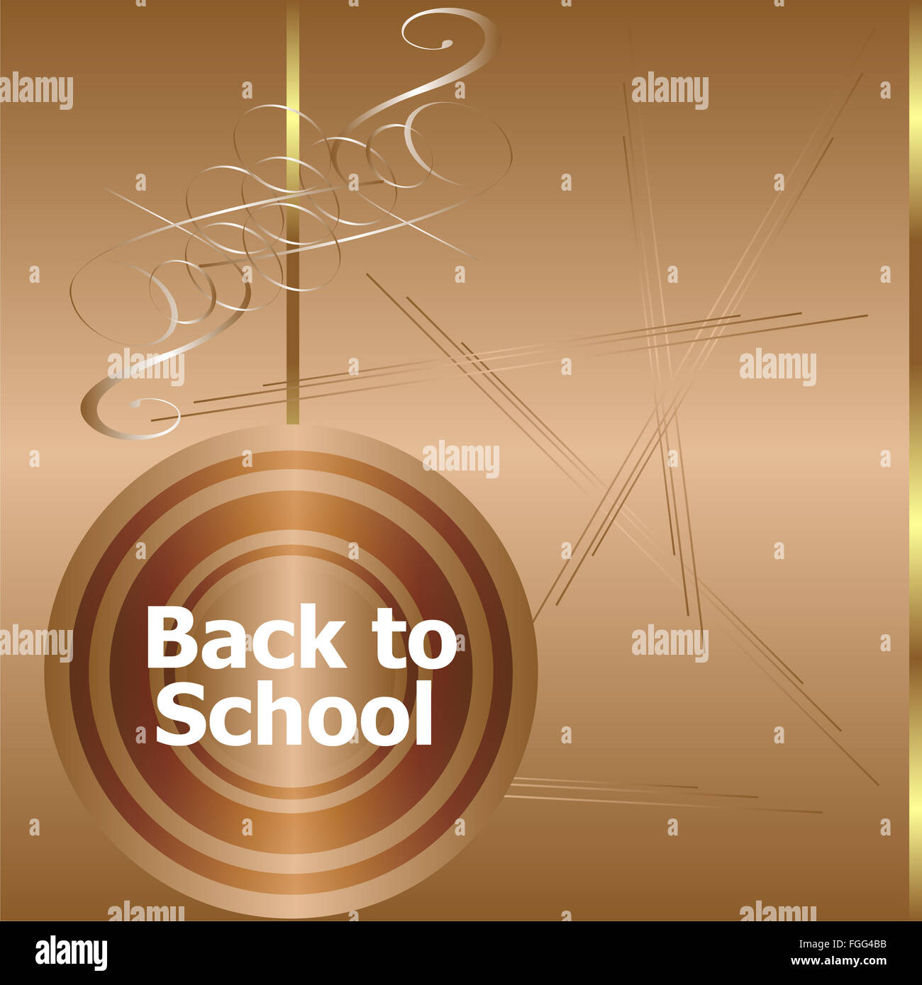 back to school calligraphic designs, retro style elements, typographic ...