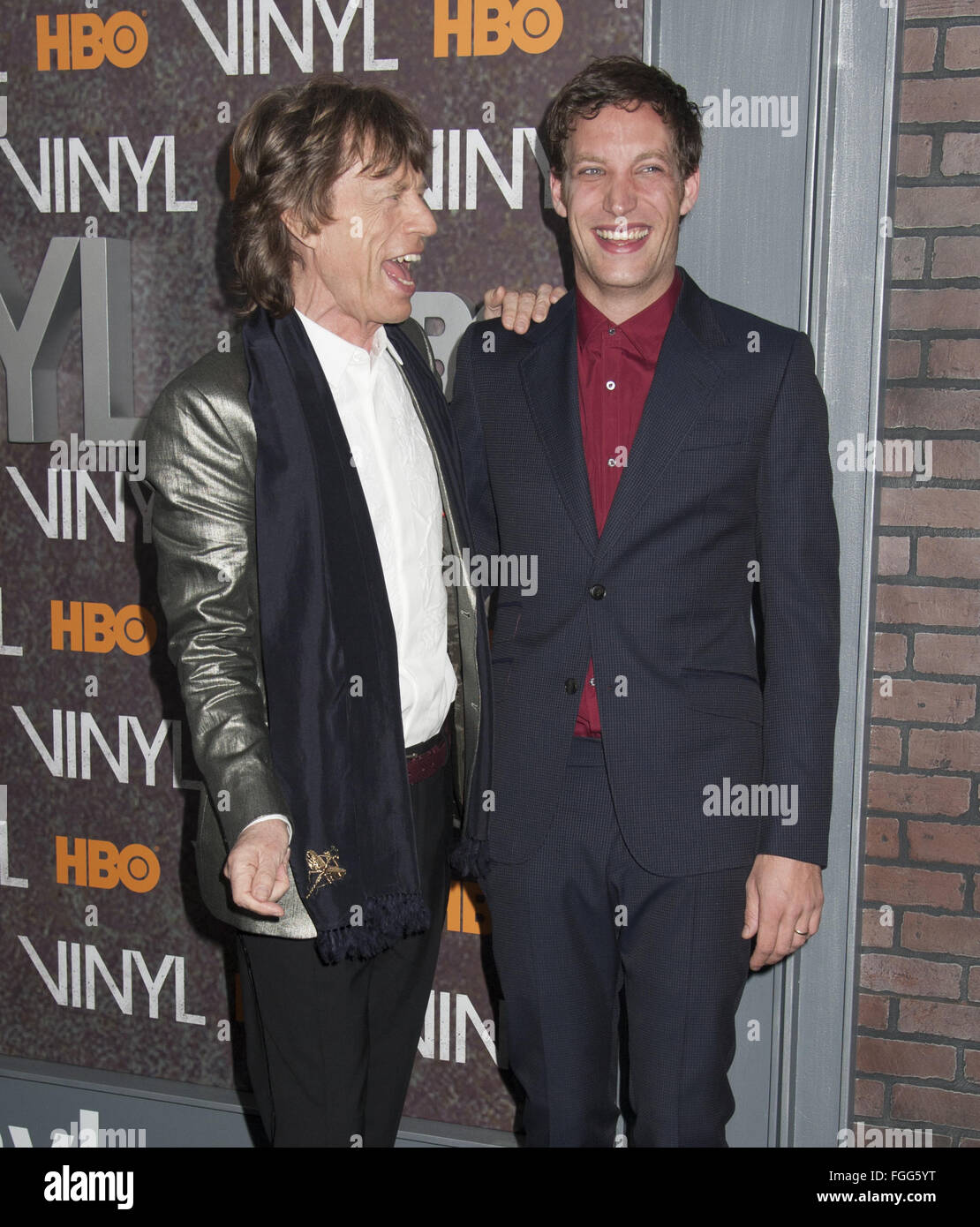 New York premiere of 'Vinyl' at Ziegfeld Theatre - Arrivals Featuring ...