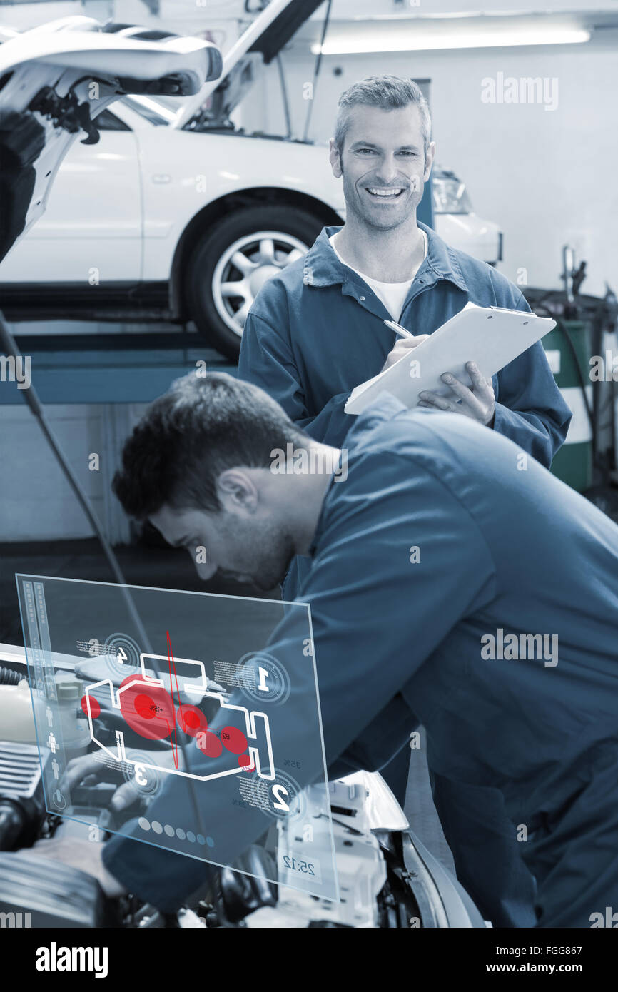 Composite image engineering interface hi-res stock photography and ...