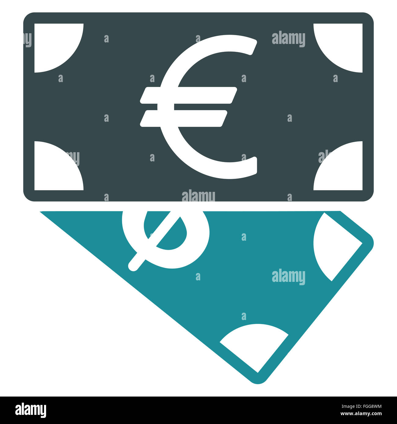 Banknotes icon from Business Bicolor Set Stock Photo - Alamy