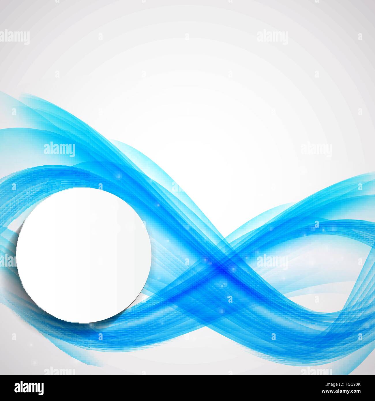 Abstract Colored Wave Background. Vector Illustration Stock Vector ...