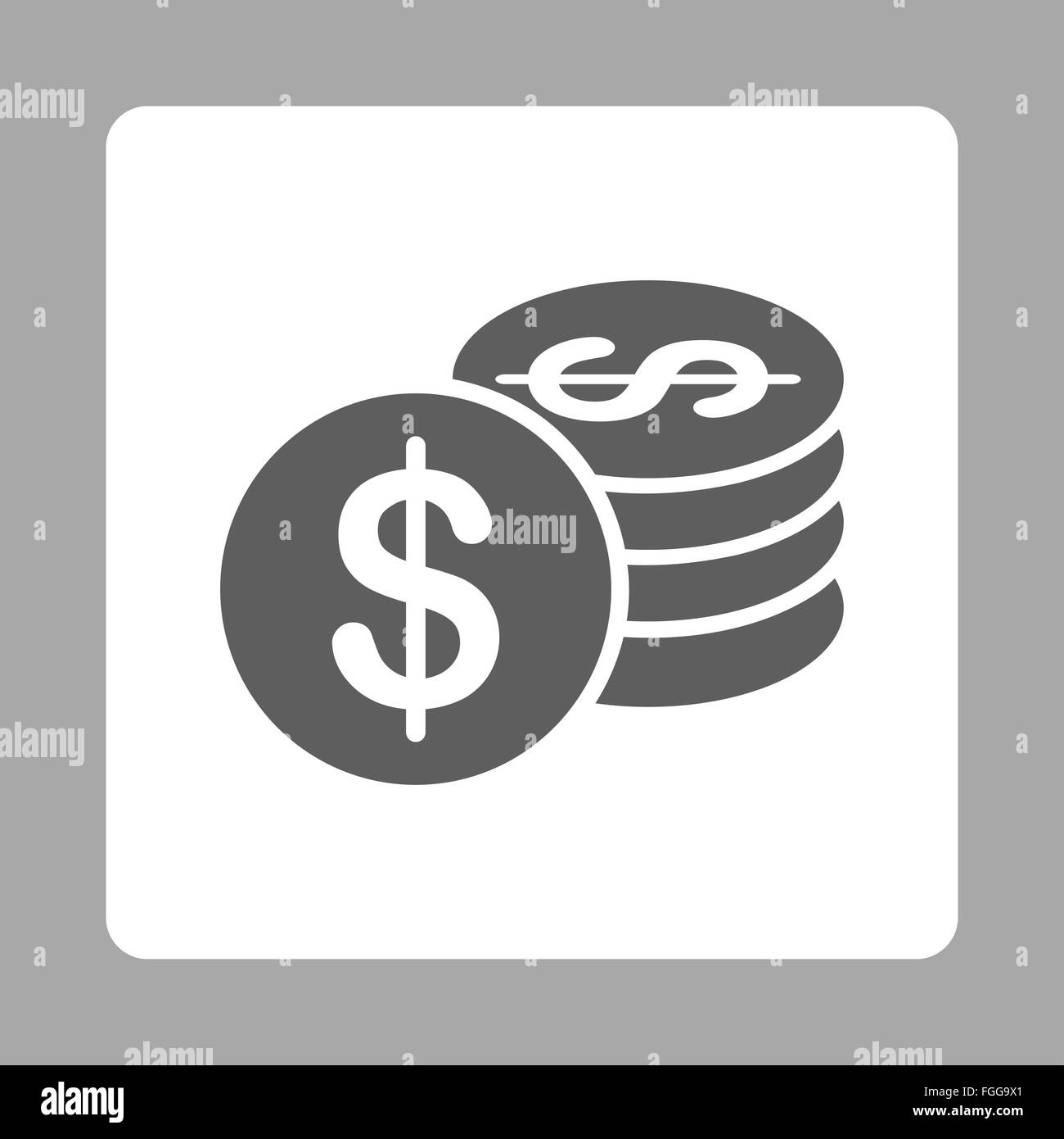Coins on dark background Black and White Stock Photos & Images - Alamy