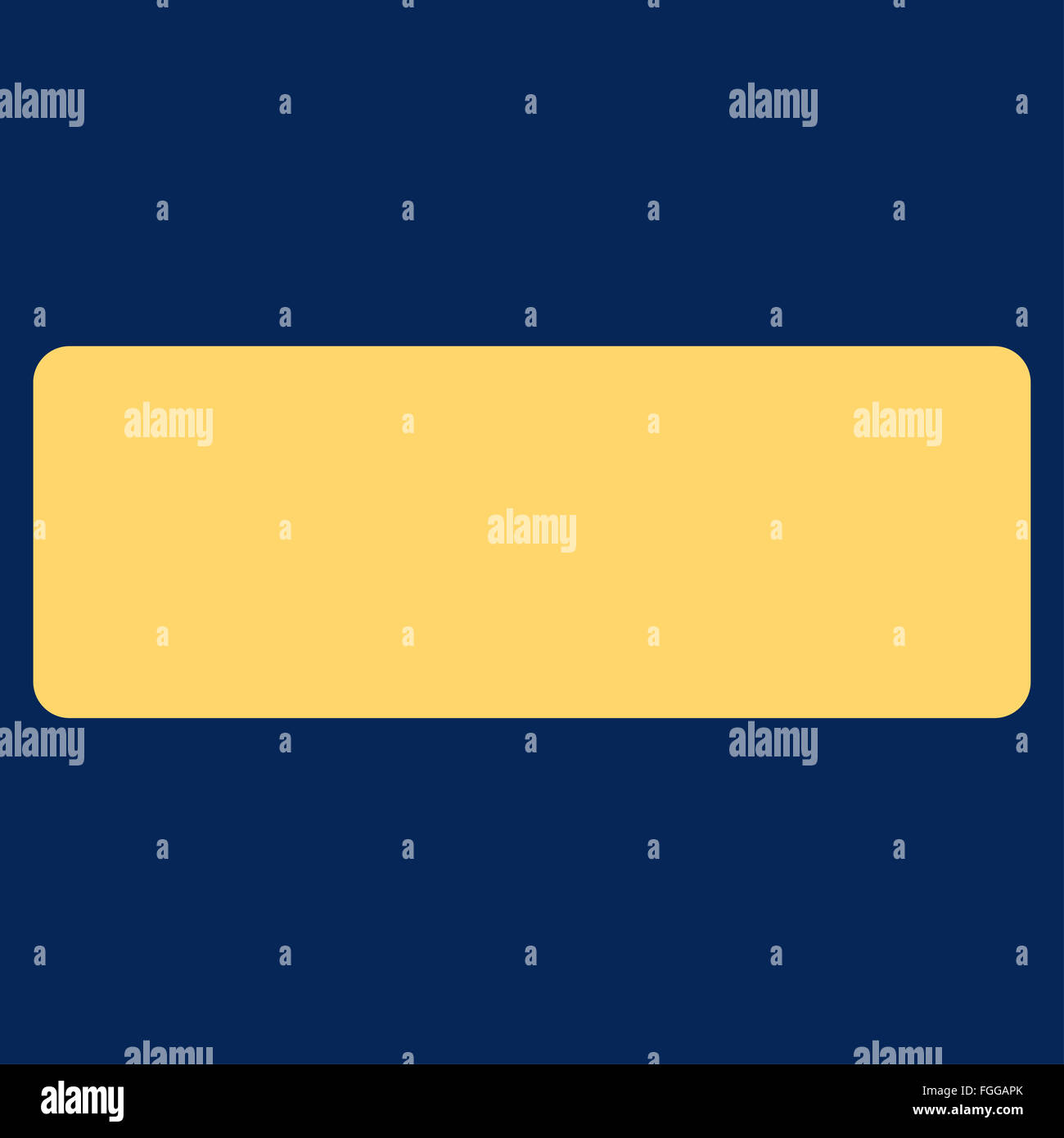 Minus flat yellow color icon Stock Photo - Alamy