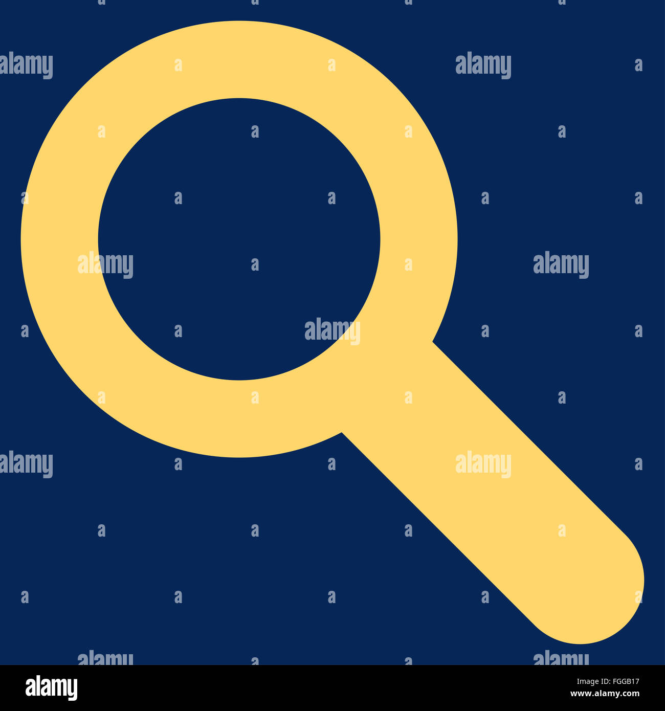 Search flat yellow color icon Stock Photo - Alamy