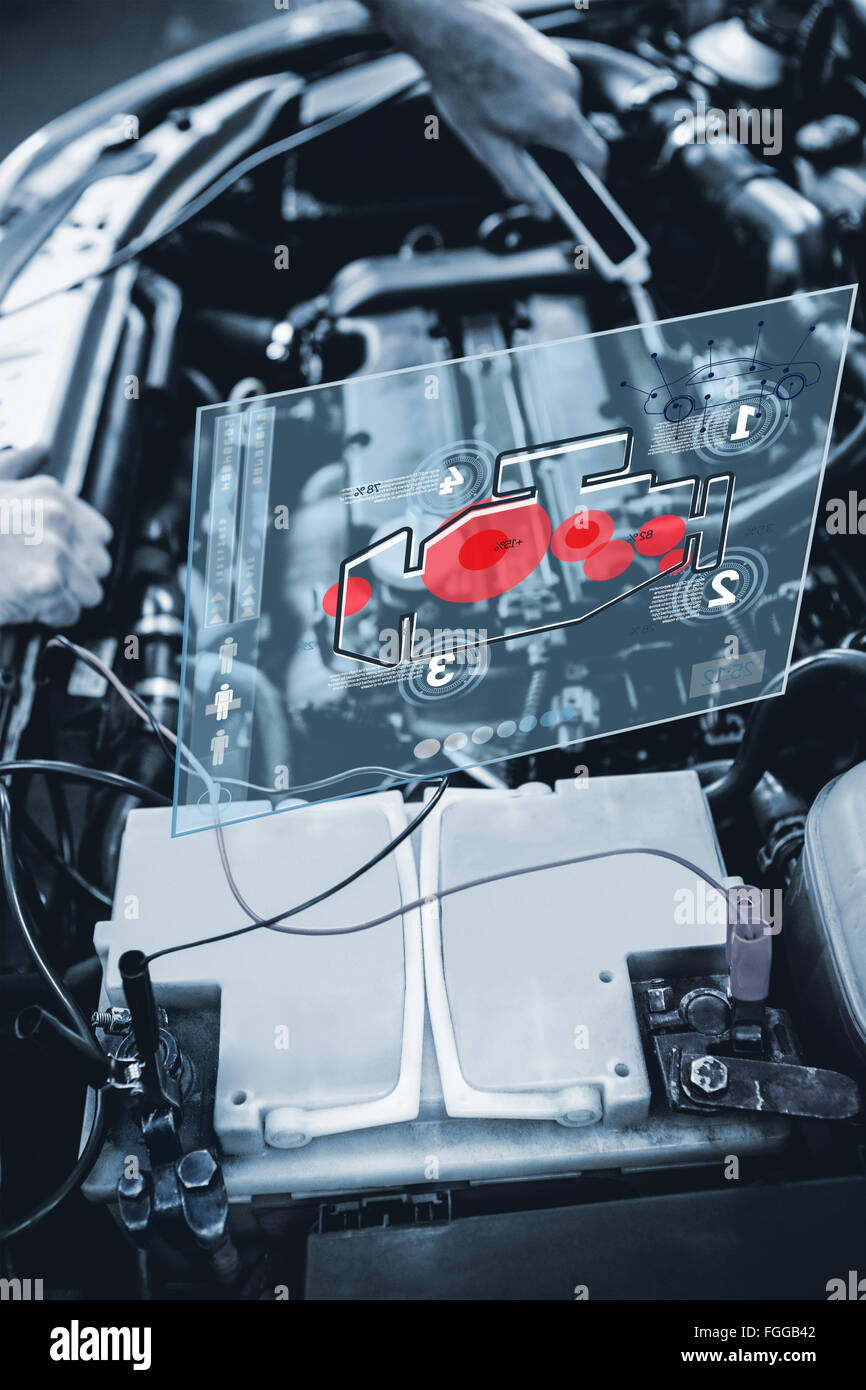 Car bonnet diagram hi-res stock photography and images - Alamy