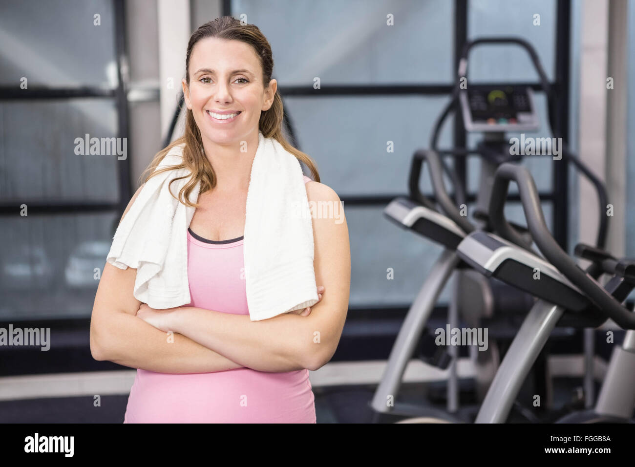 Happy pregnant woman arms hi-res stock photography and images - Alamy