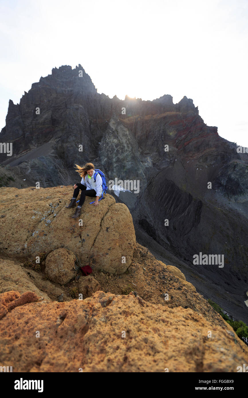 Hiking 3 fingered Jack Stock Photo - Alamy