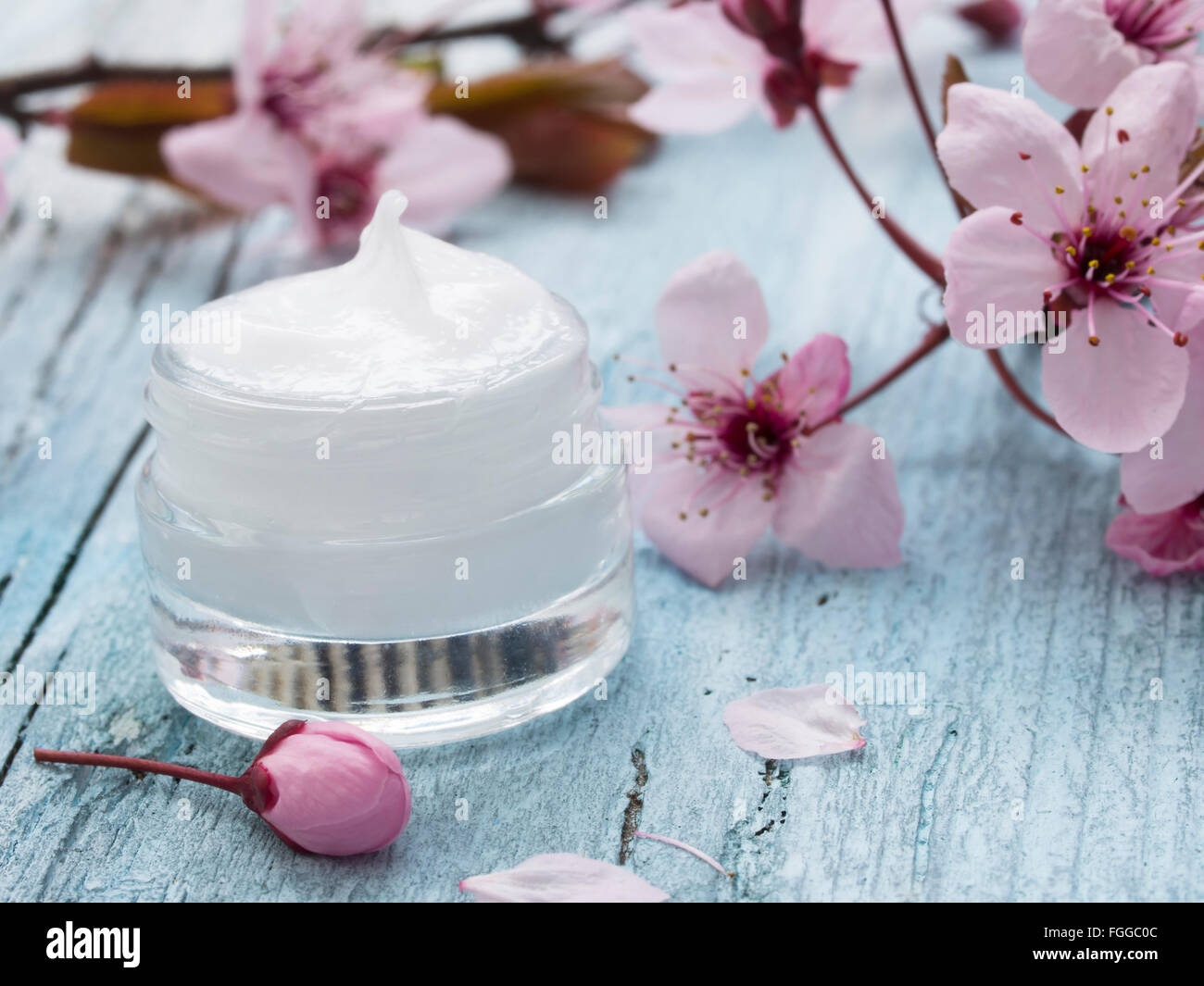 natural cosmetics, fresh as flowers Stock Photo - Alamy