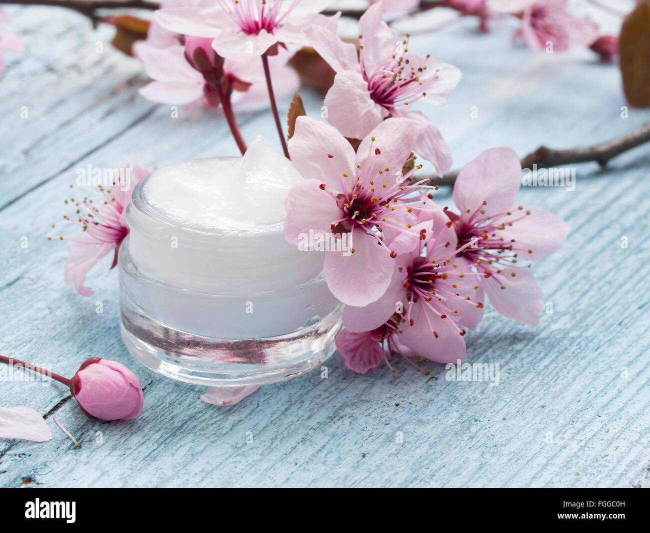 natural cosmetics, fresh as flowers Stock Photo - Alamy