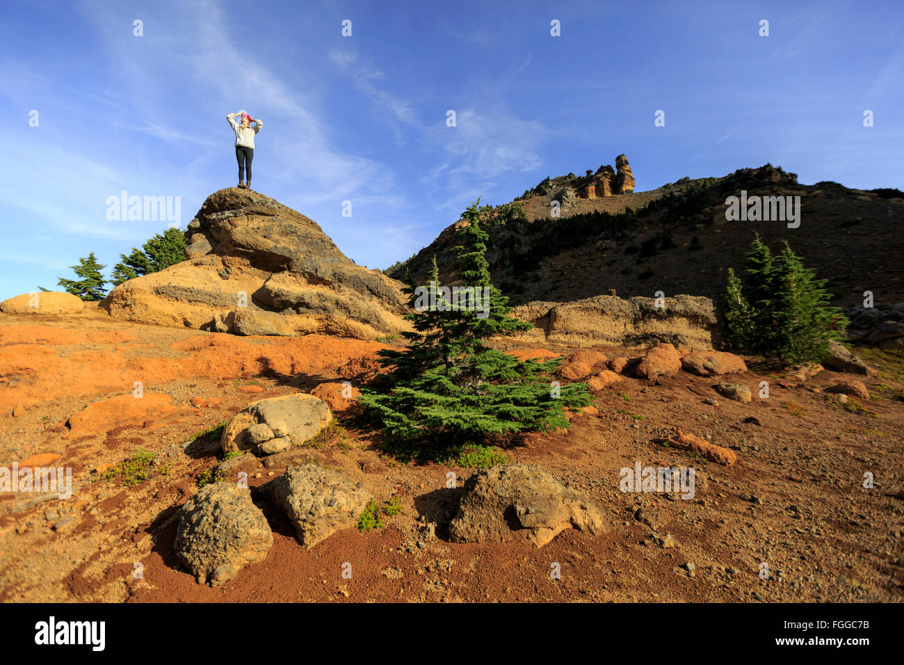 Hiking 3 fingered Jack Stock Photo - Alamy
