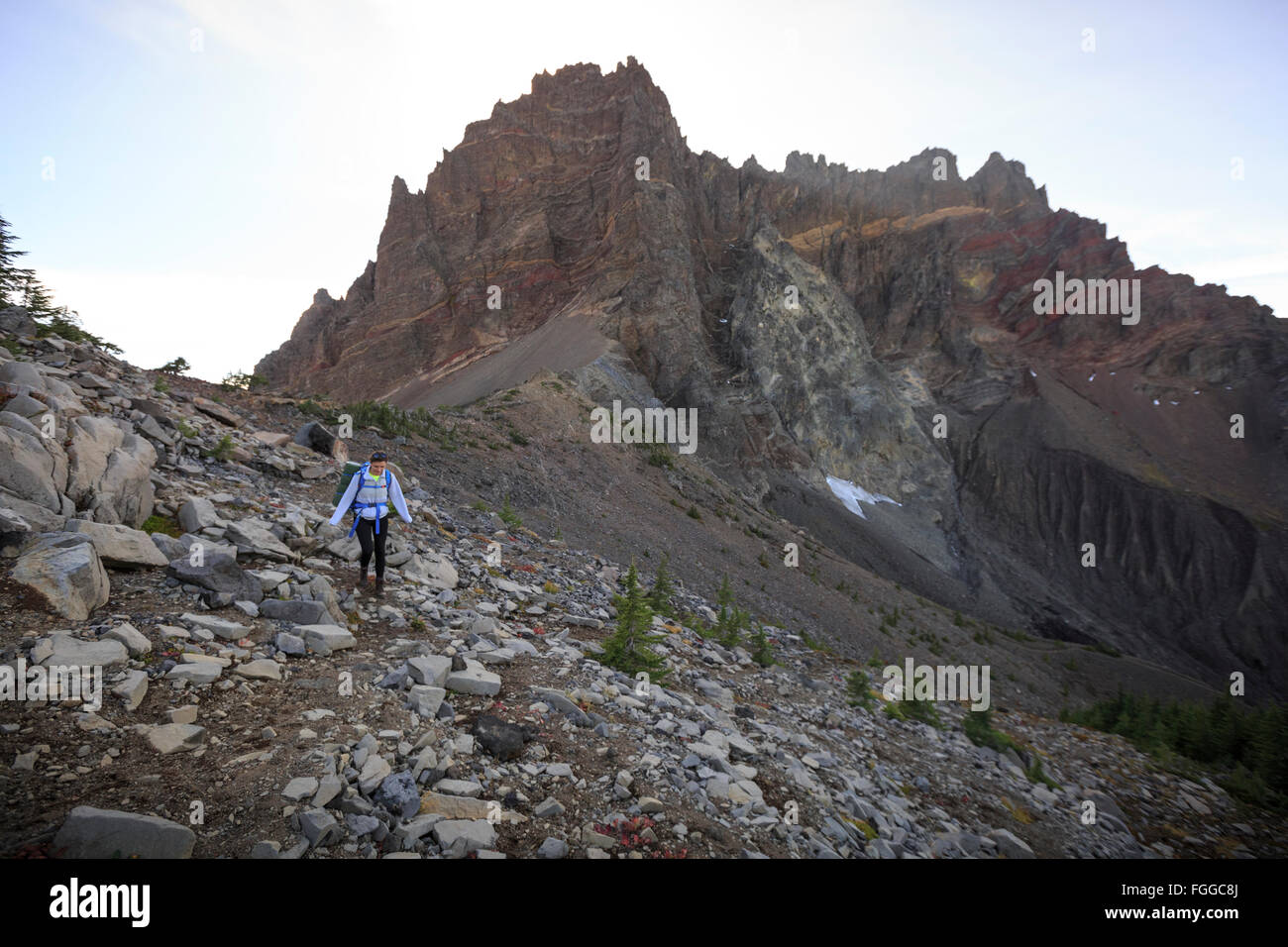 Hiking 3 fingered Jack Stock Photo - Alamy
