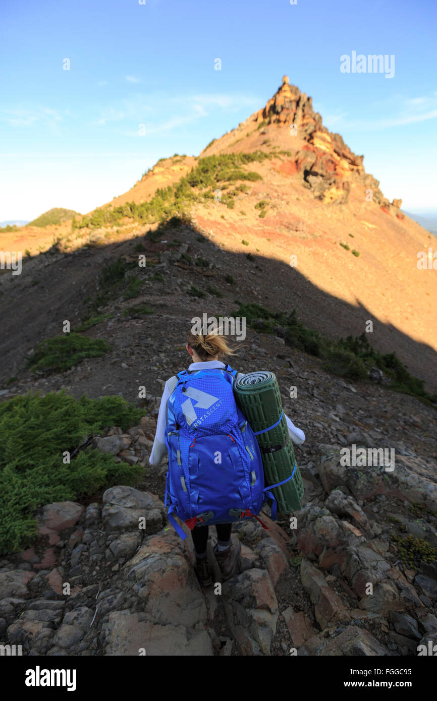 Hiking 3 fingered Jack Stock Photo - Alamy